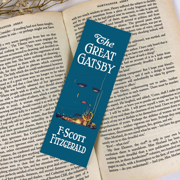 The Great Gatsby Paper Bookmark