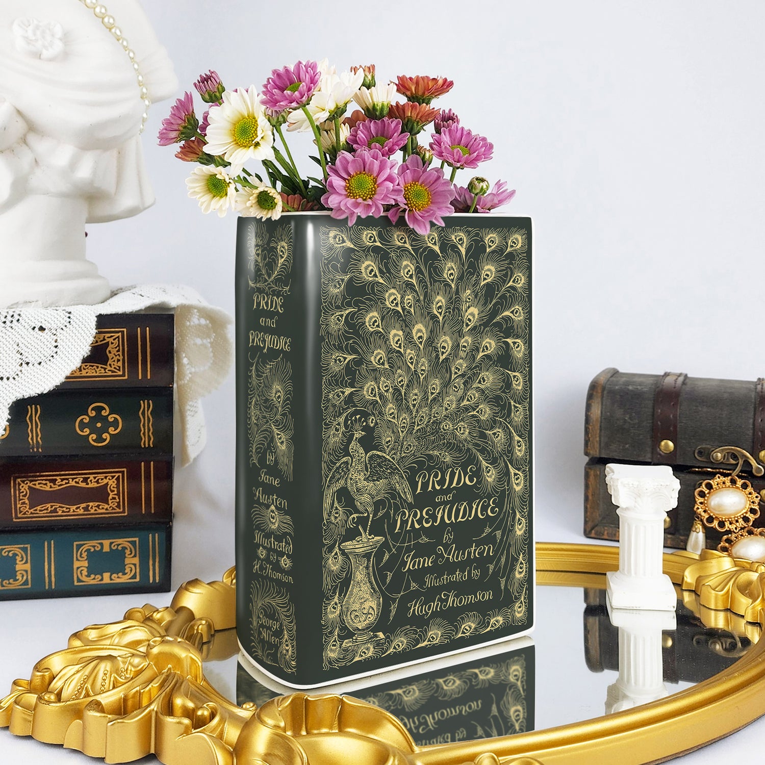 Inspired by Literature, Adorned with Flowers