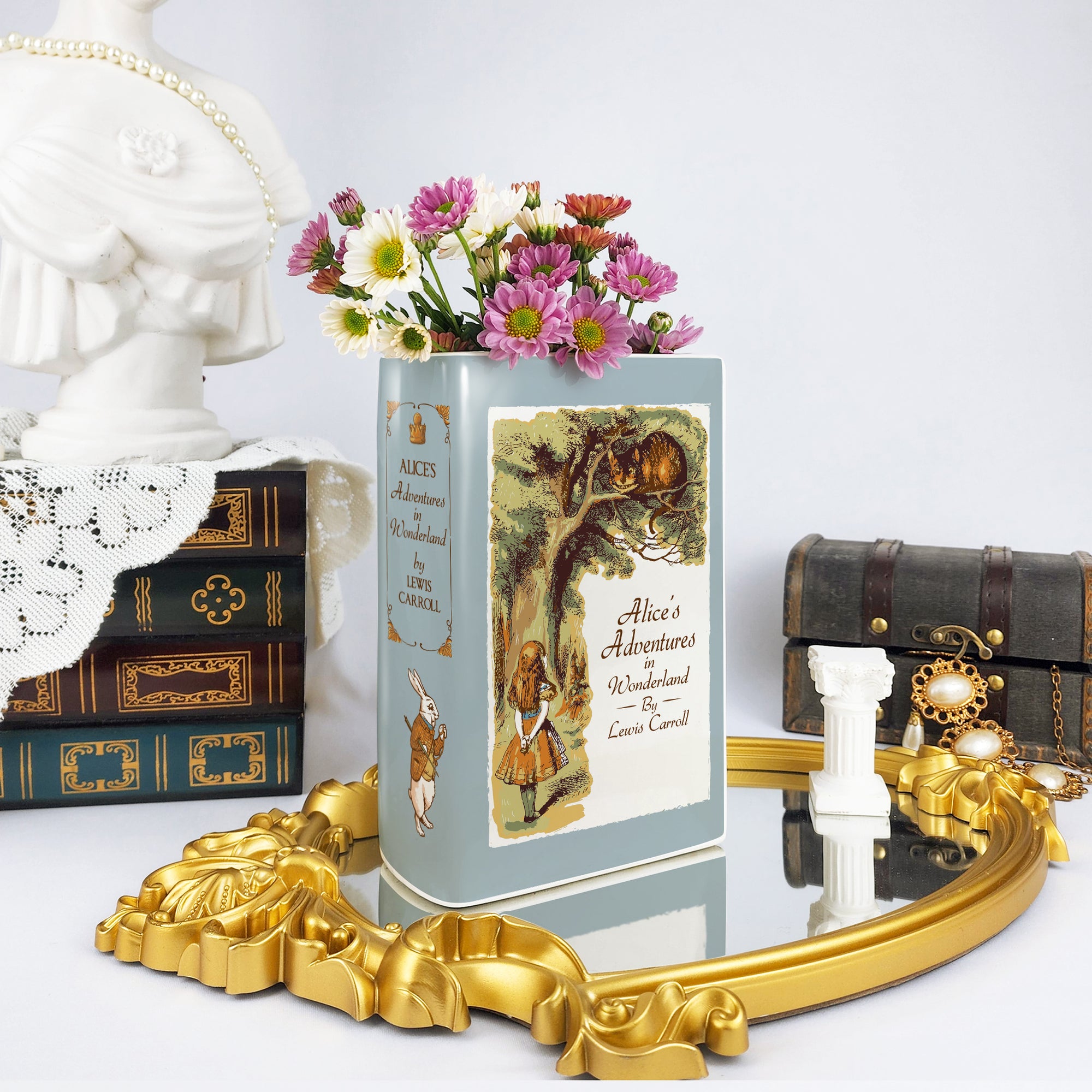 Ceramic Book Vases