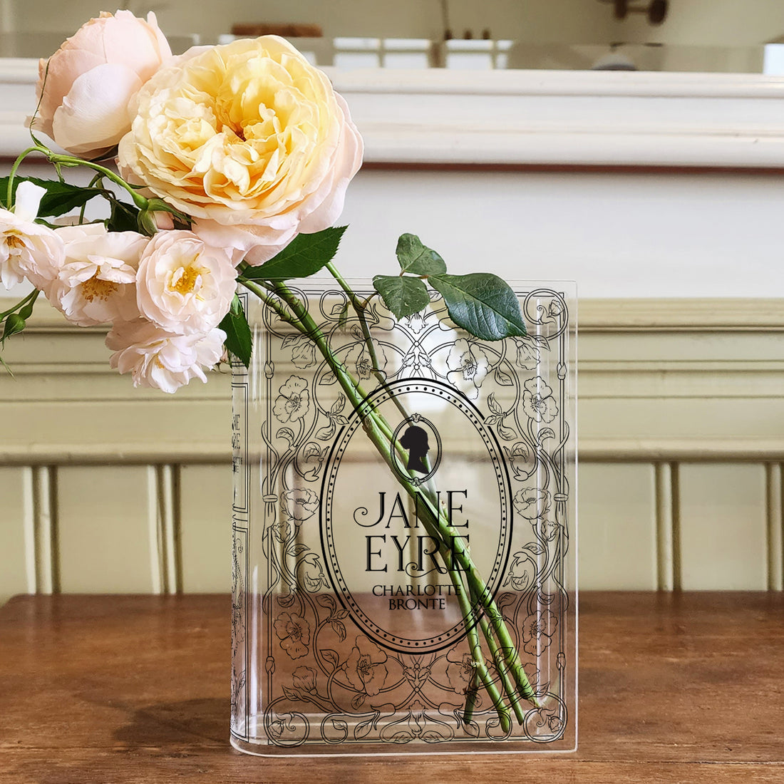 Jane Eyre Acrylic Book Vase