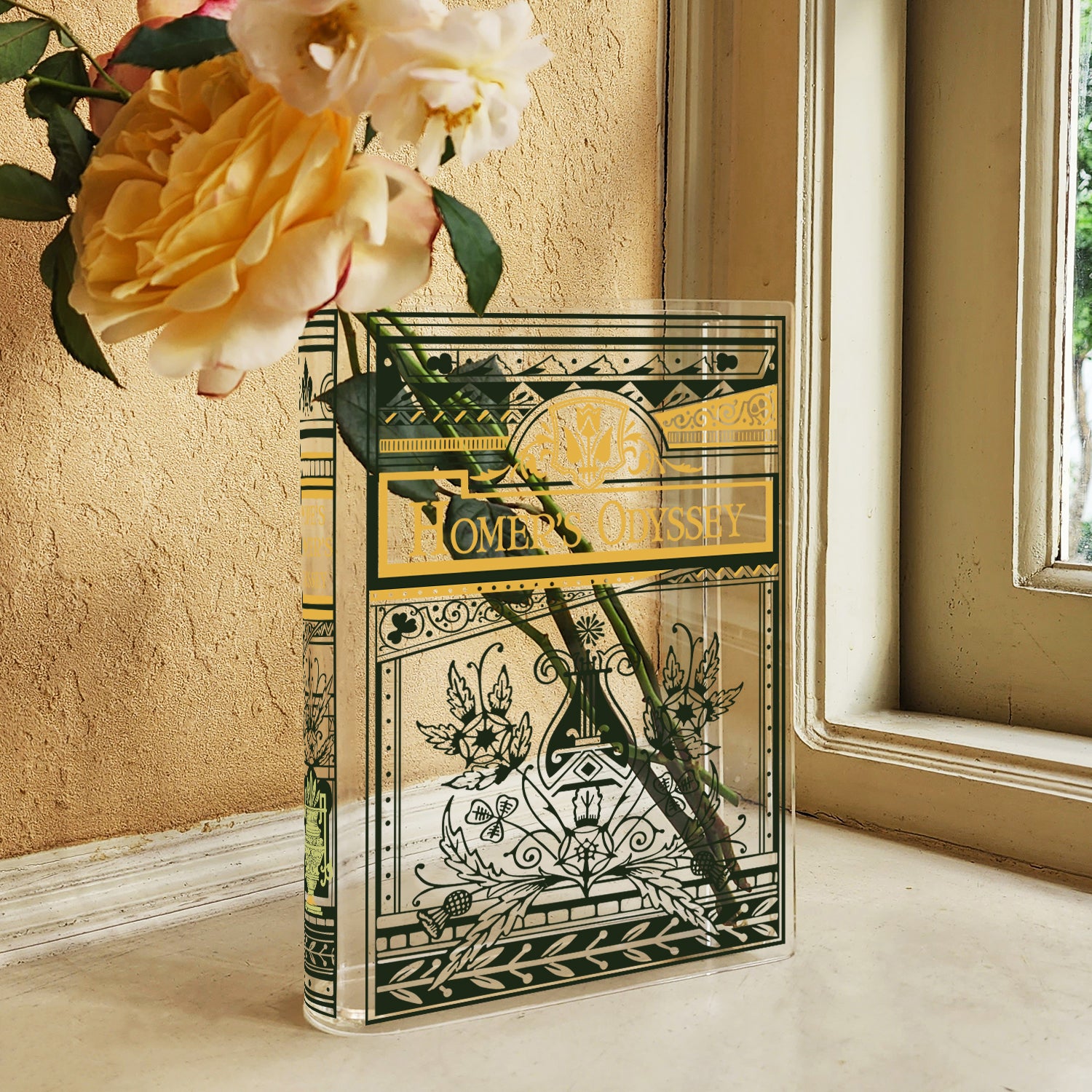 Odyssey Acrylic Book Vase