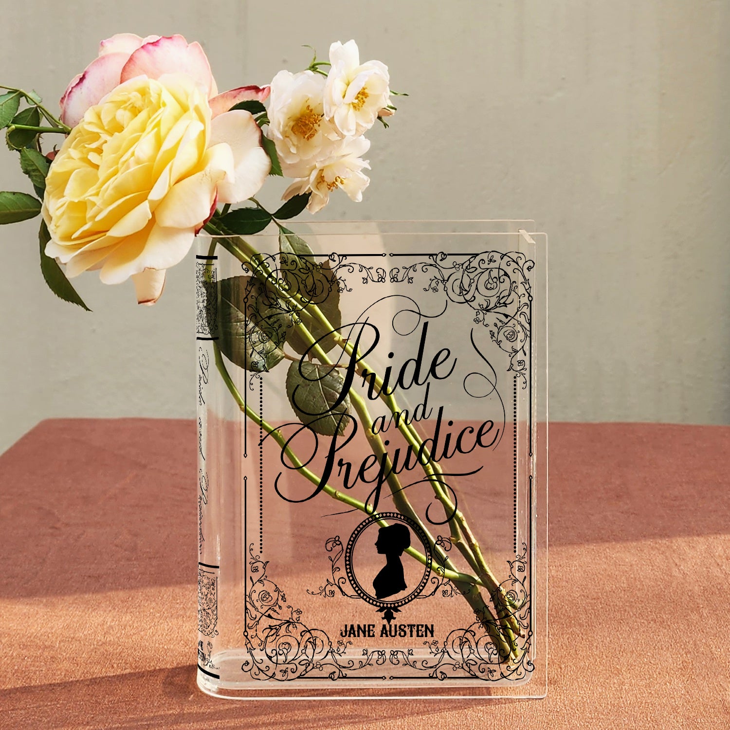 Acrylic Book Vases - Unique Gift For Book Lovers | Biblio Bloom